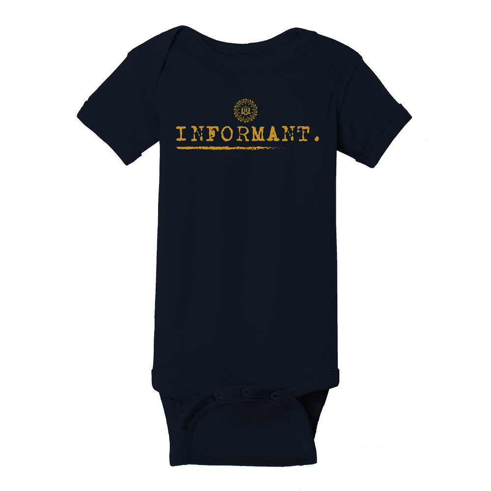 FBI Informant Onesie – Frontline Military Apparel