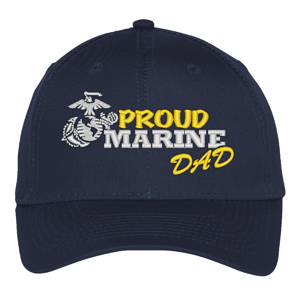Proud Marine Dad USMC Hat – Frontline Military Apparel