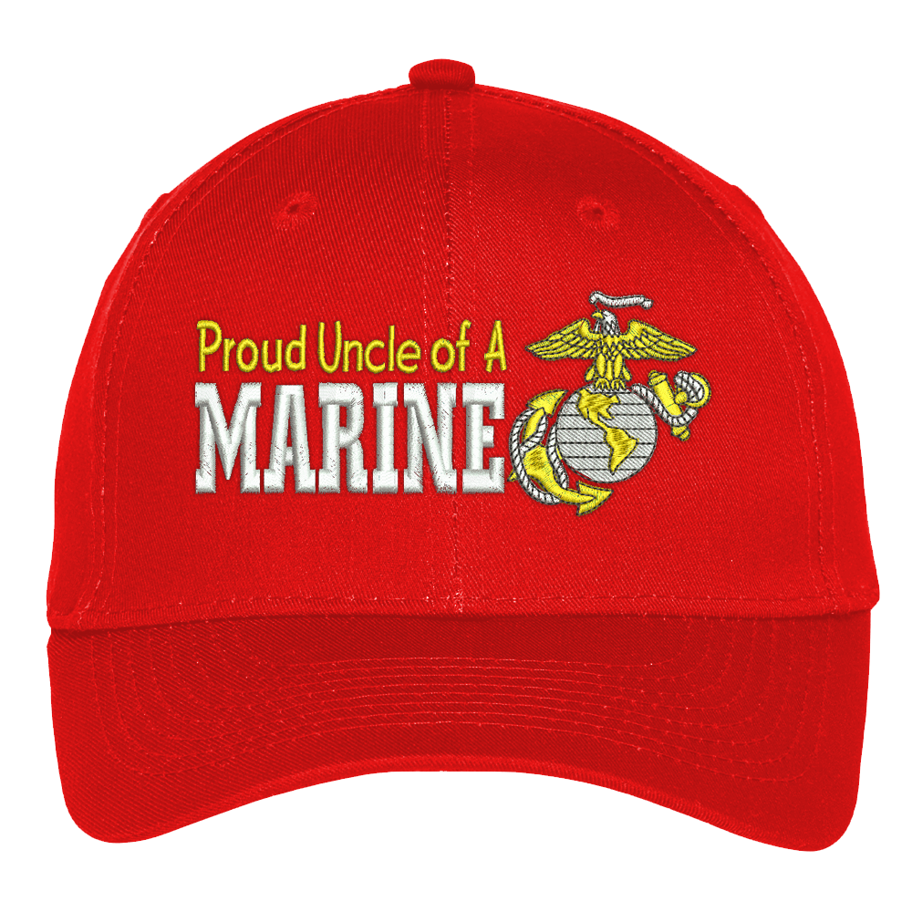 Proud Uncle of a Marine USMC Hat – Frontline Military Apparel