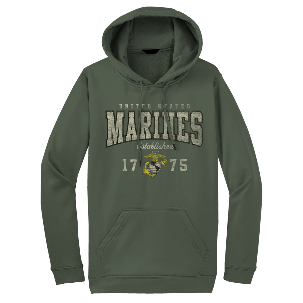 ESTABLISHED Adult USMC Hoodie – Frontline Military Apparel