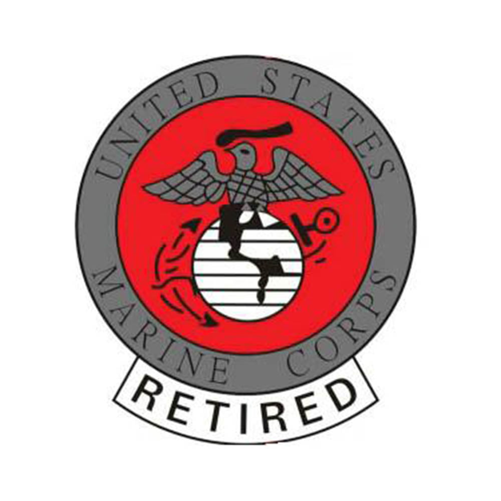 USMC Retired Lapel Pin – Frontline Military Apparel