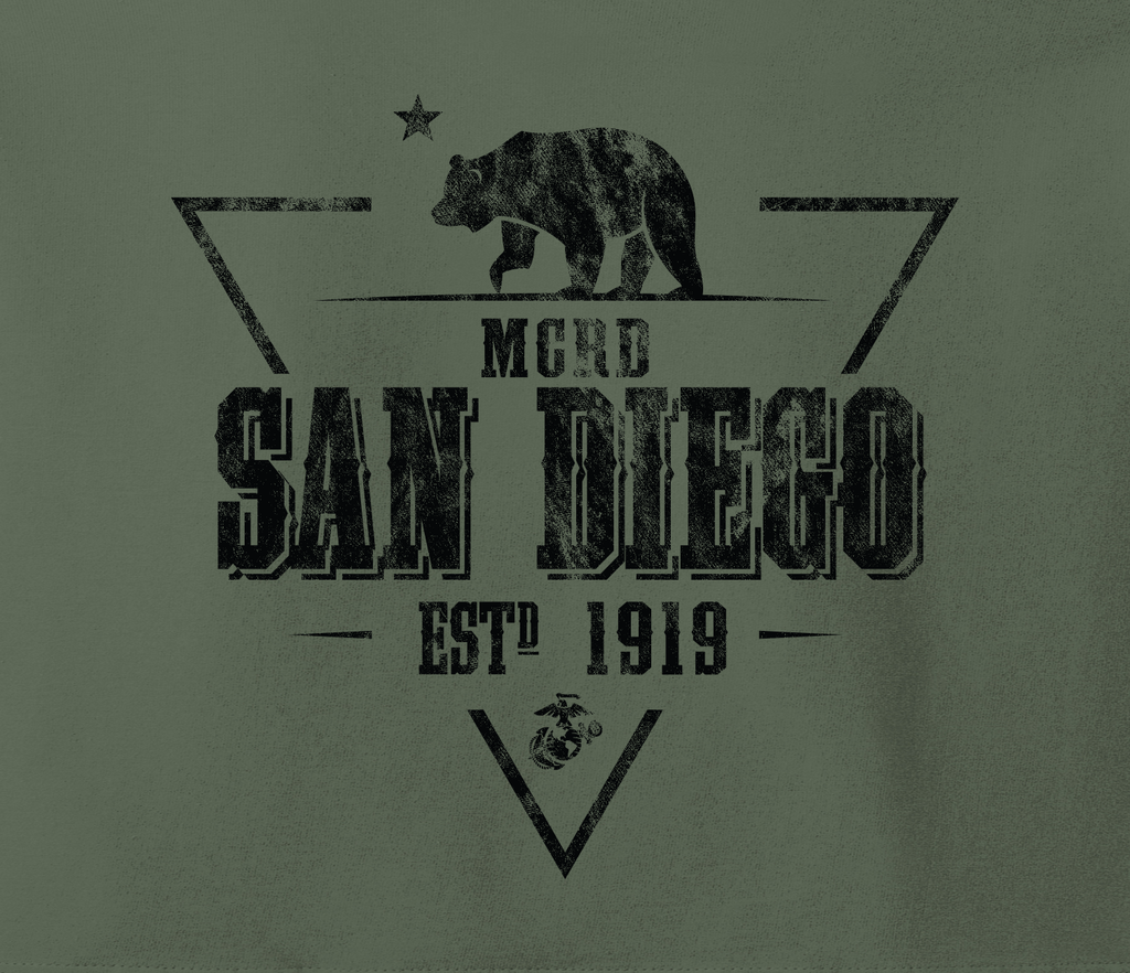 USMC BASES - TRIANGLE Adult USMC T-Shirt – Frontline Military Apparel