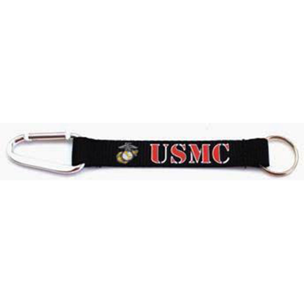 USMC Marine Carabiner Lanyard Key Chain – Frontline Military Apparel